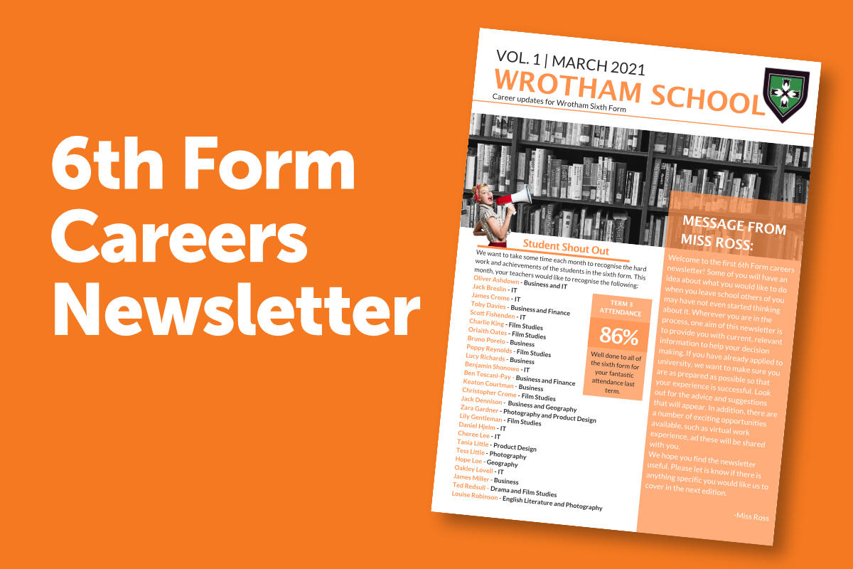 6th Form Careers Newsletter - Wrotham School