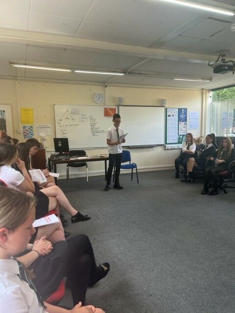 SPEAKERS TRUST VISIT - SUMMER 2022 - Wrotham School